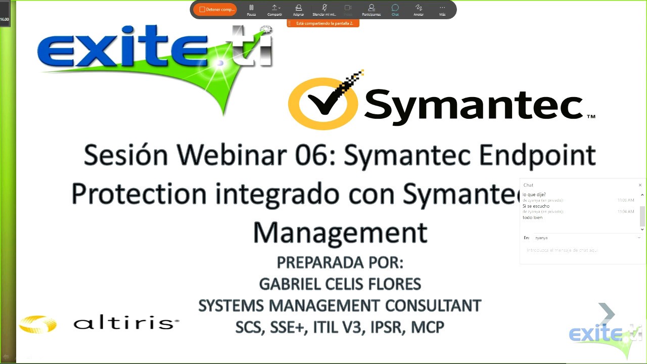 Webinar Sesión 6 - Symantec Endpoint Proteccion integrado con Symantec ...