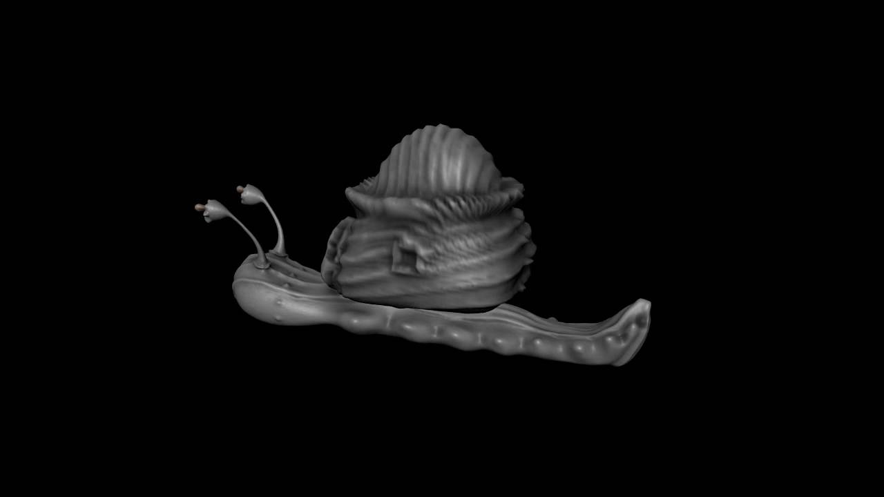 Snail (Mudbox) - YouTube