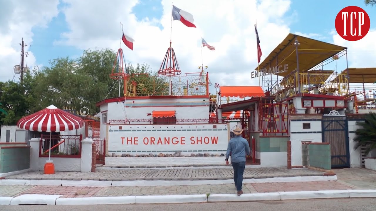 The Orange Show in Houston, TX | Hit the Road with Chet Garner - YouTube