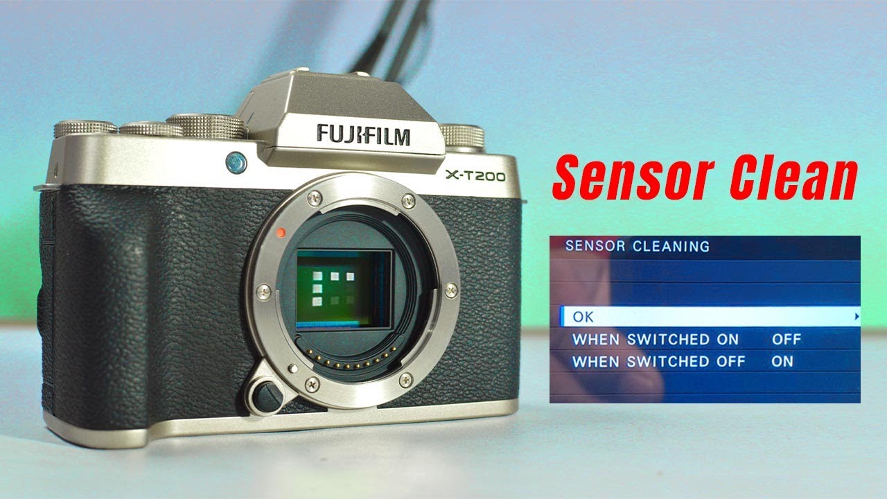 Fujifilm sensor cleaning Process Just in 1 min - YouTube