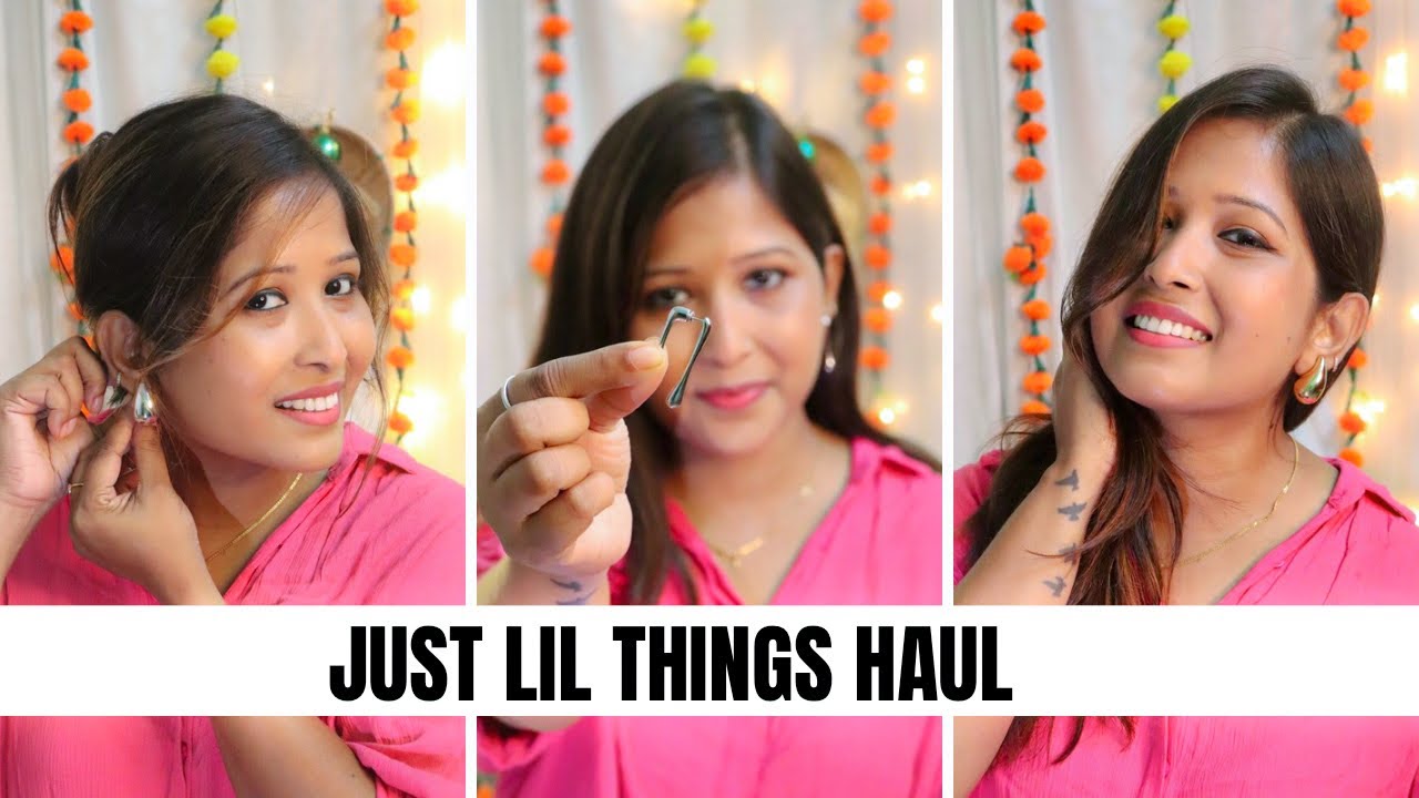 Just lil things haul | ANTI TARNISH Jewellery haul | Everyday wear ...
