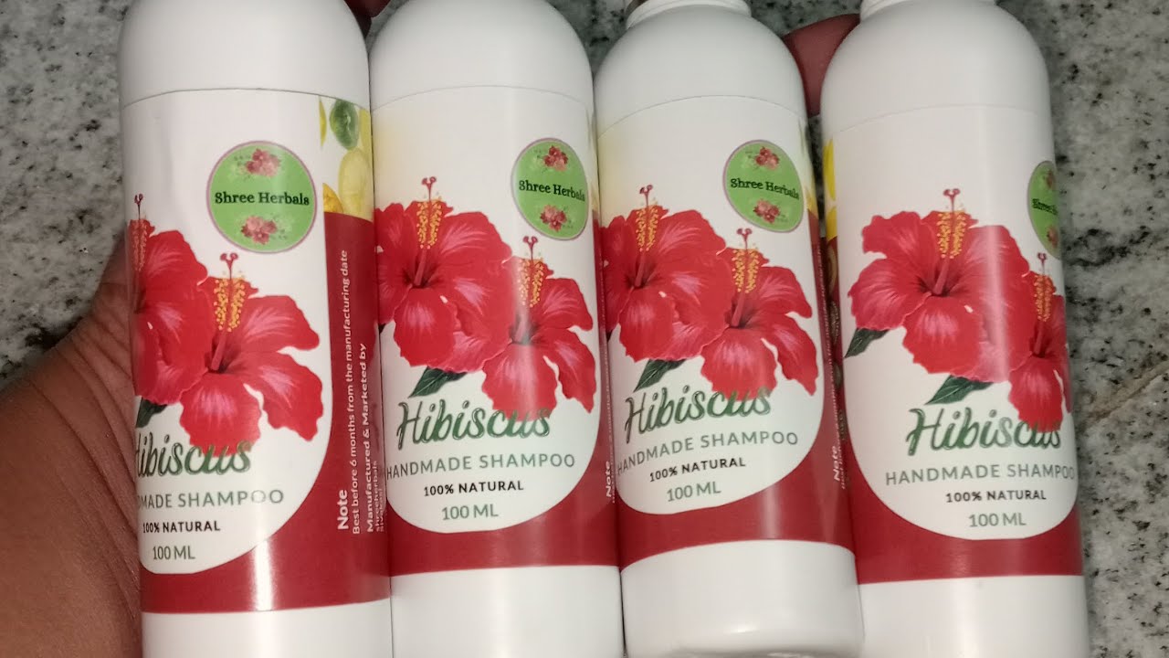 Hibiscus Shampoo Making Part 2 - YouTube