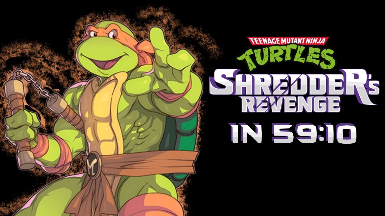 [Legacy WR] TMNT: Shredder's Revenge MIKEY Arcade Speedrun 59:10 - YouTube