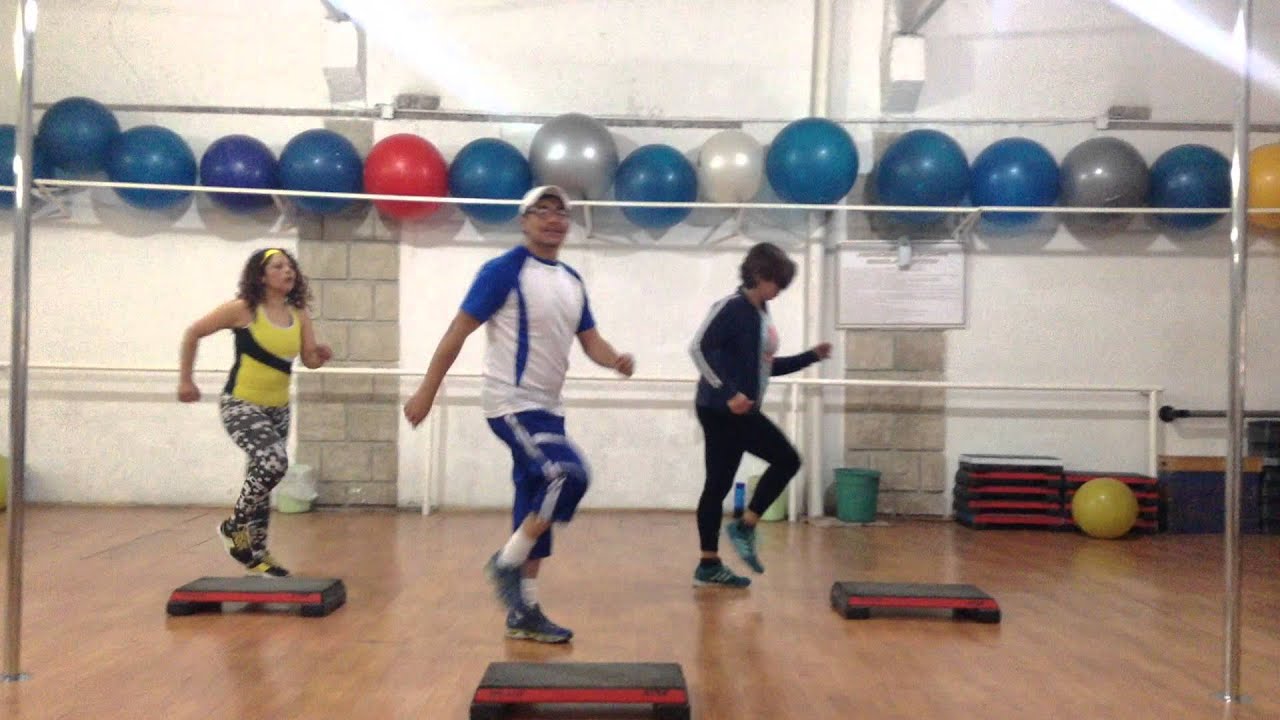 pasos básicos de step PASO L - YouTube