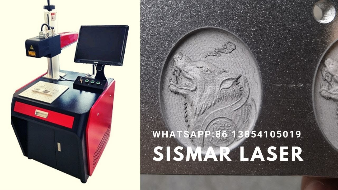 3D Deep relief laser engraving machine - YouTube