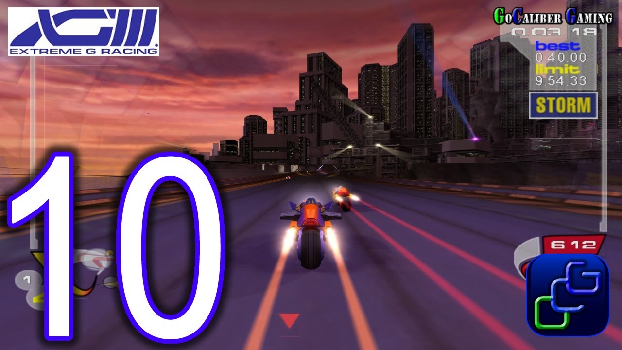 XGIII: Extreme G Racing Walkthrough - Part 10 - Career Talon, 1000G ...