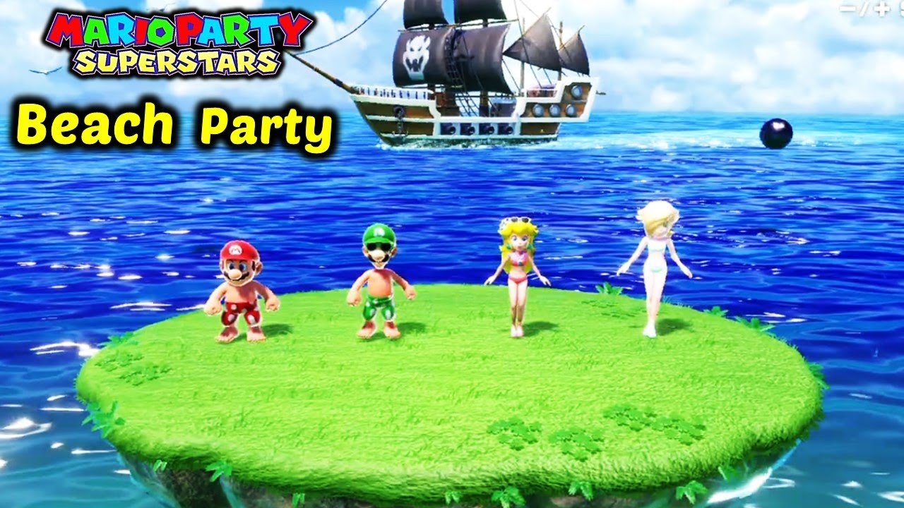 Mario Party Superstars Beach Party Pack - YouTube