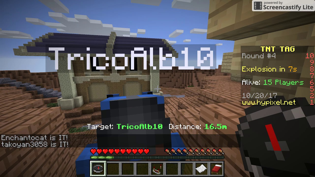 TNT TAG! [Minecraft Hypixel Minigames] - YouTube