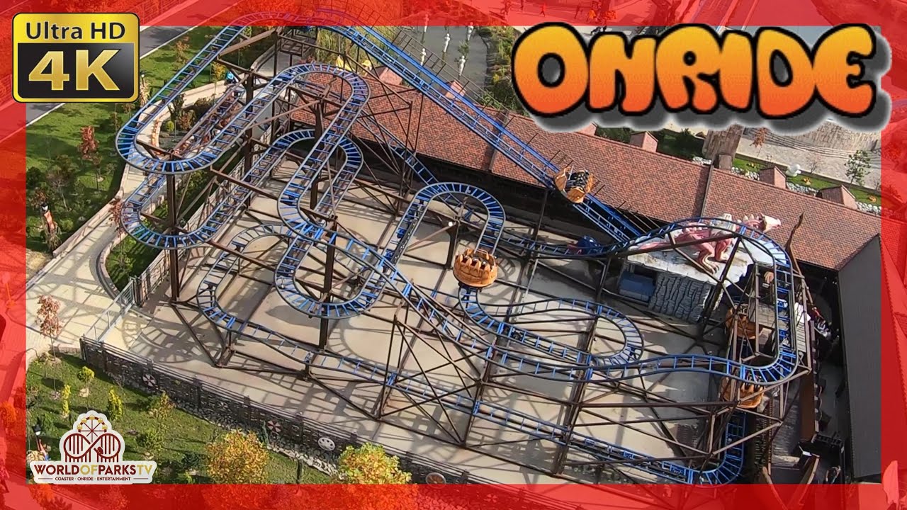 Viking Roller Coaster (ONRIDE POV) Energylandia 2022 – Viking Ride ...