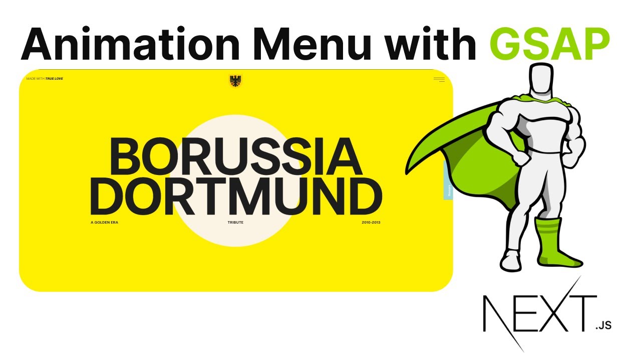 Next-Level Menu with GSAP & Next.js (No Boring Menus Ever Again!) 🔥 ...