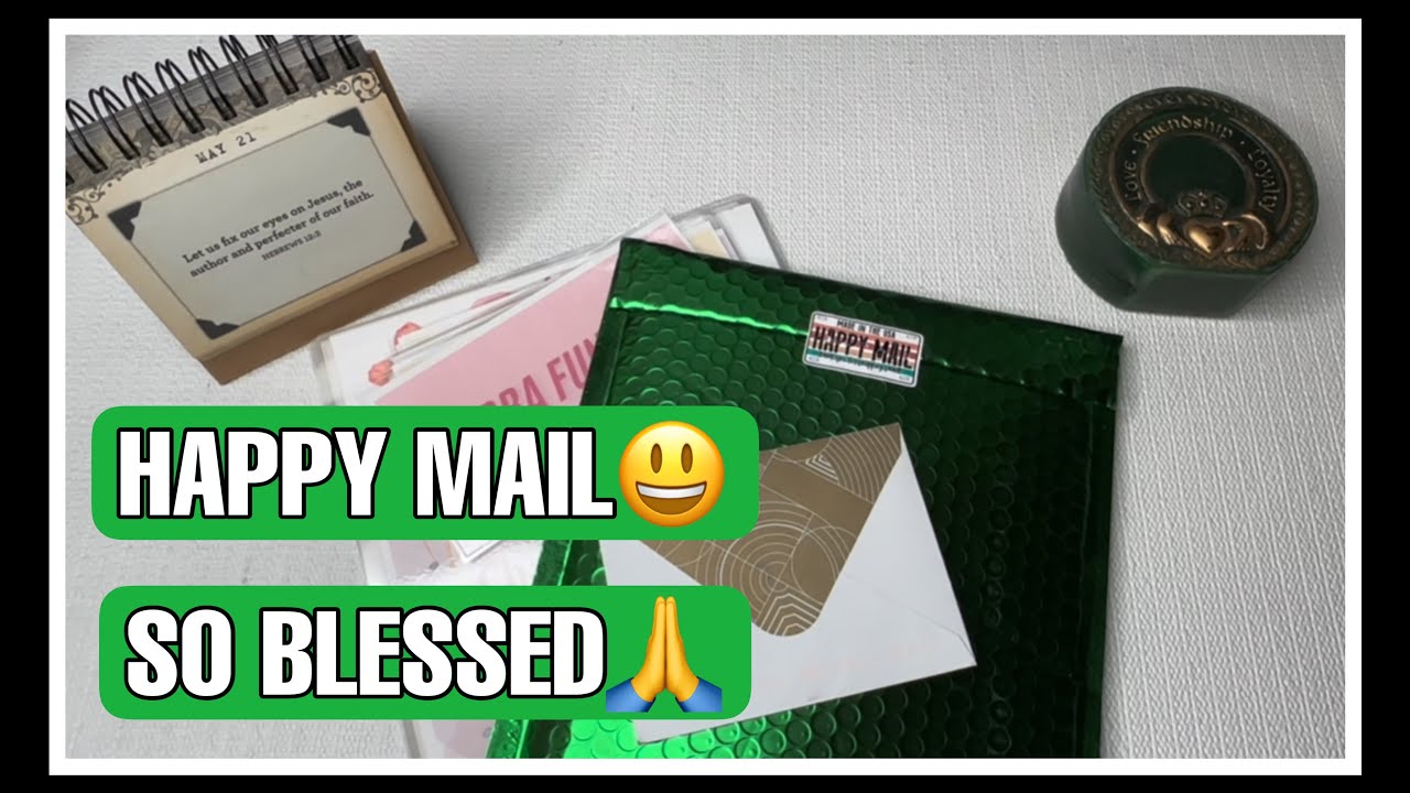 HAPPY MAIL😃/BLESSED AGAIN!🙏/SO MANY GOODIES!!!/SINGLE MOM/Ep. 443 - YouTube