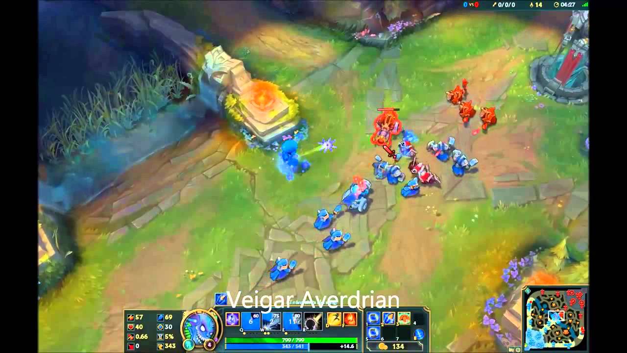 Skin Veigar Averdrian League of Legends Skins Review - YouTube