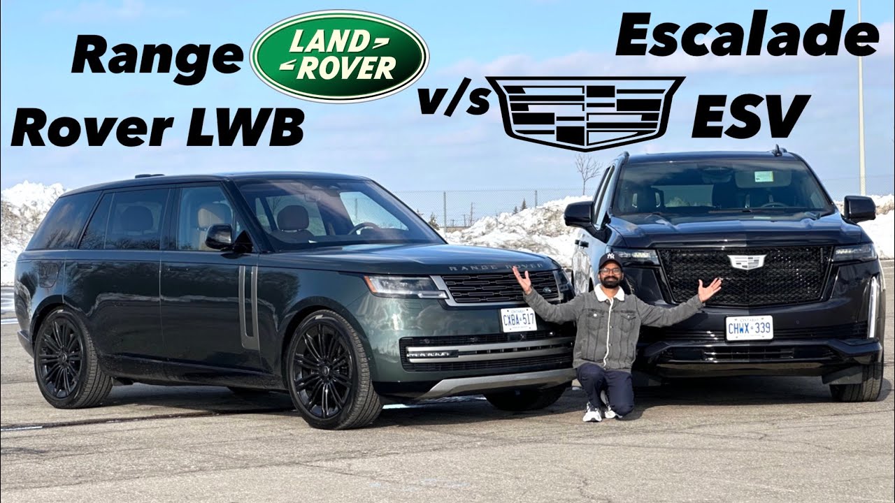 2023 Cadillac Escalade ESV vs Range Rover LWB | $300,000/2 Crore SUV ...