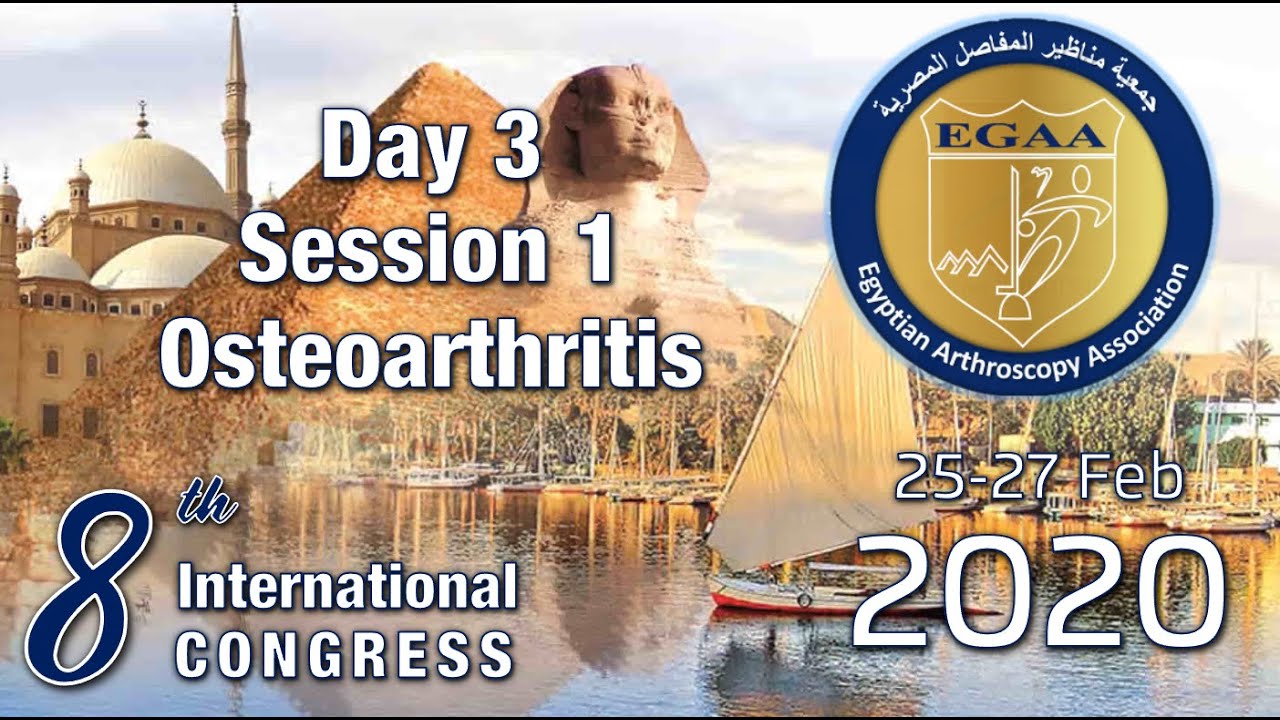 EGAA 2020 Day 3 "session 1" Osteoarthritis session - YouTube