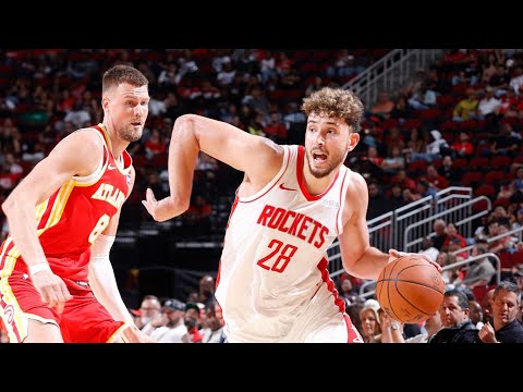 Alperen Şengün 🏀 | Hawks ⚔️ Rockets | NBA Preseason | 6.10.2025 