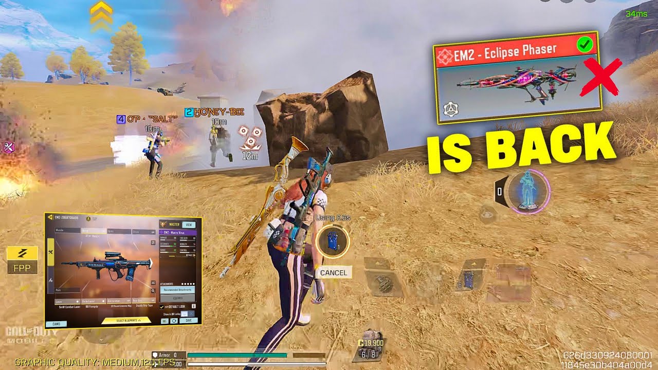 MYTHIC EM2 IS BACK BUT EPIC EM2 STILL MELTS THE LOBBY IN COD MOBILE ...