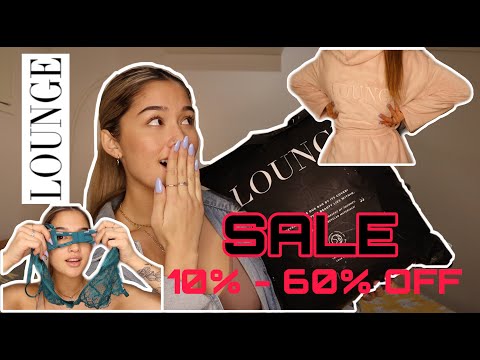 LOUNGE OVERLOAD SALE || try-on haul