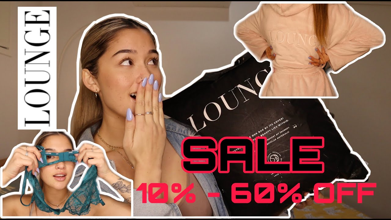 LOUNGE OVERLOAD SALE || try-on haul - YouTube