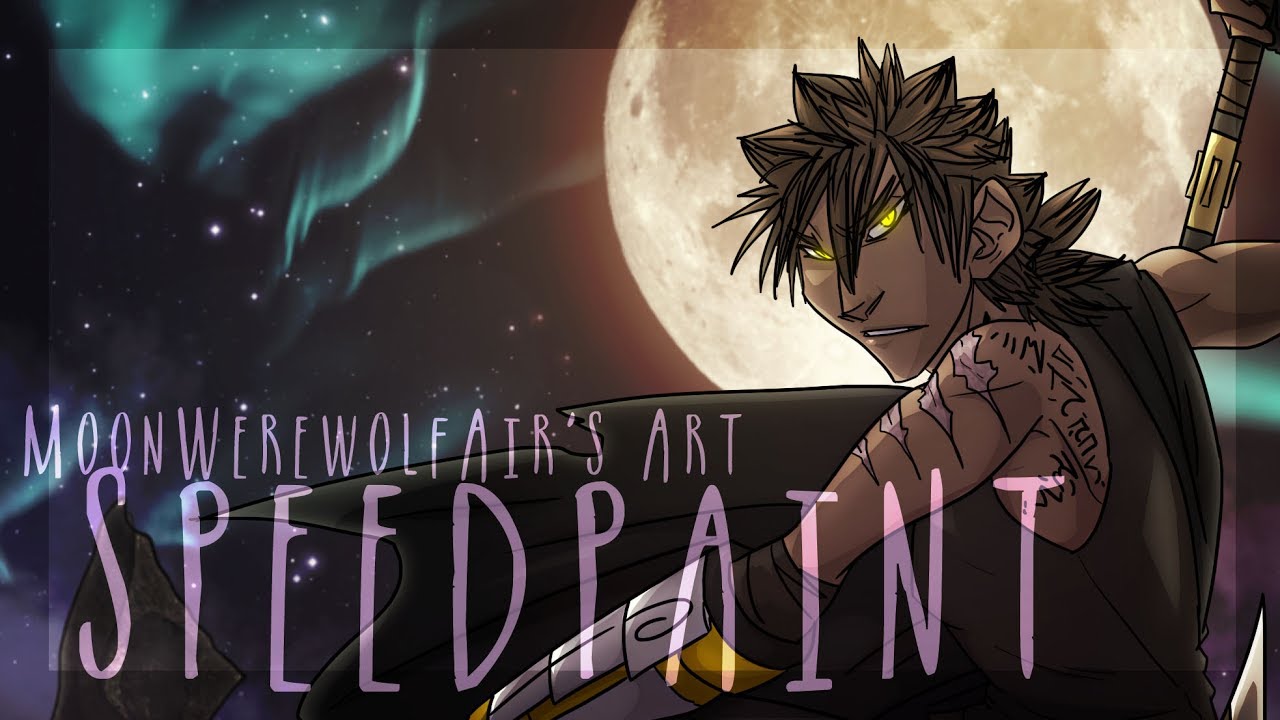 Moonlight Guardian [SPEEDPAINT] - YouTube