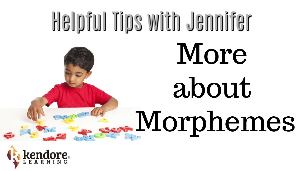 More about Morphemes⎪Kendore Learning/Syllables Learning Center - YouTube