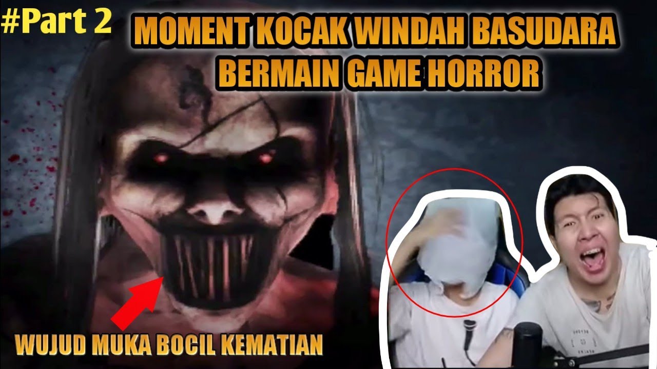 MOMENT KOCAK WINDAH BASUDARA MAIN GAME HORROR | BRANDO PENAKUT | PART 2 ...