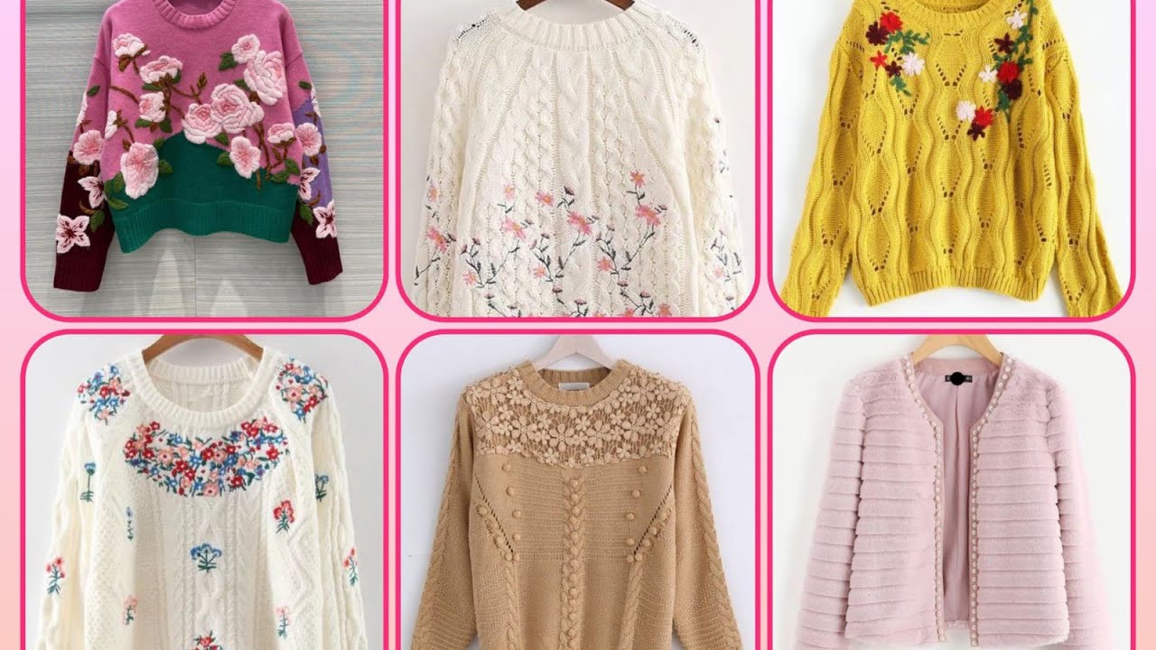 beautiful and trending full sleeves sweater design ideas/winter outfit ...