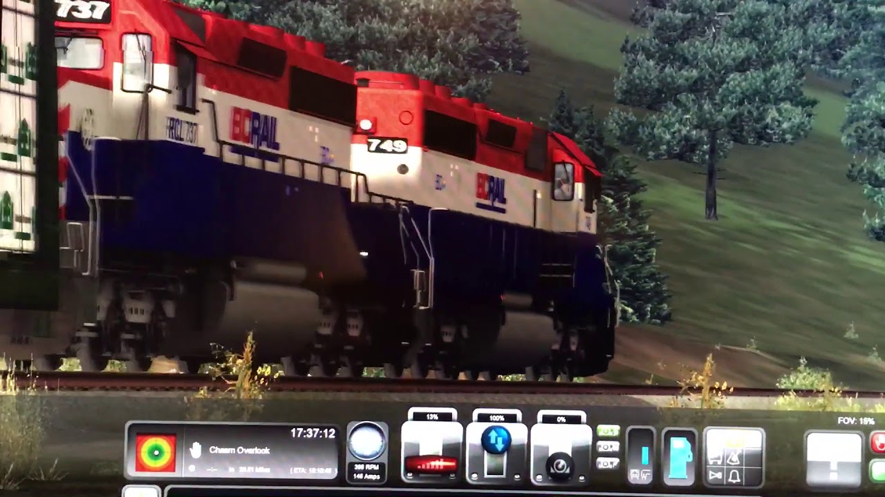 PGSQ near Kelly Lake on Train Sim 2019 (no sound) - YouTube