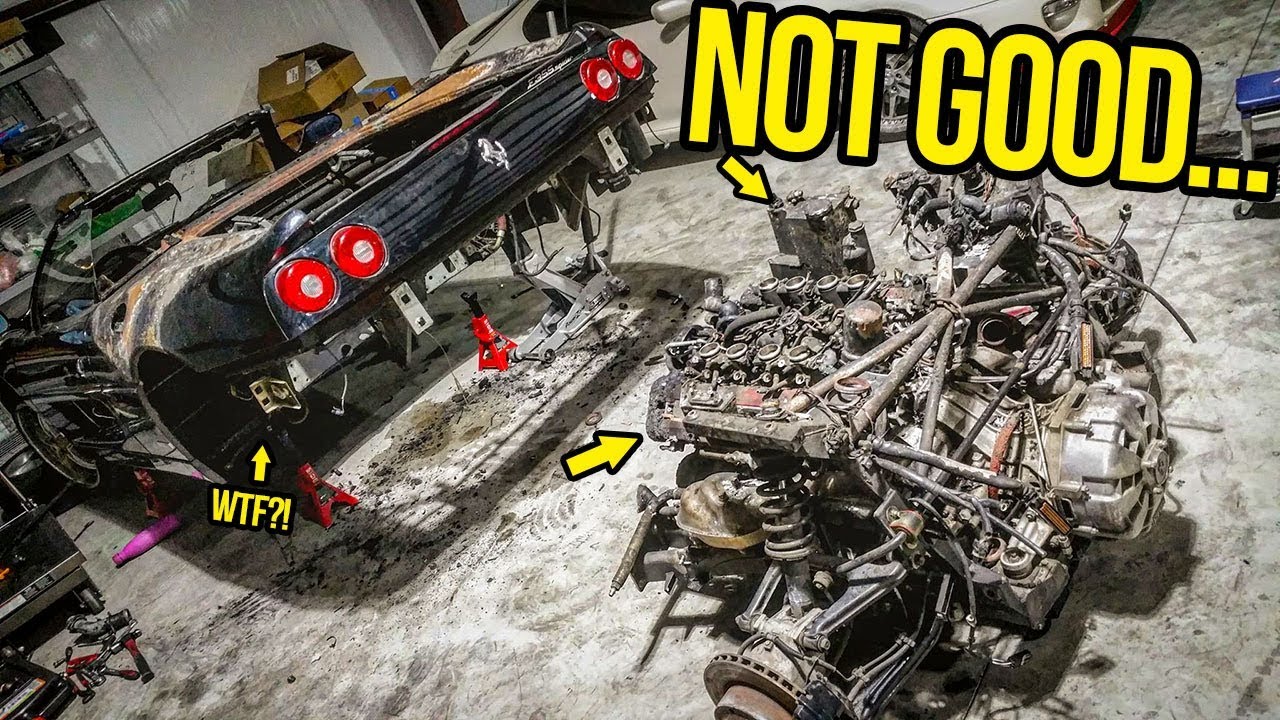 Here's What I Found When I Removed My Cheap Ferrari's Burnt Engine ...