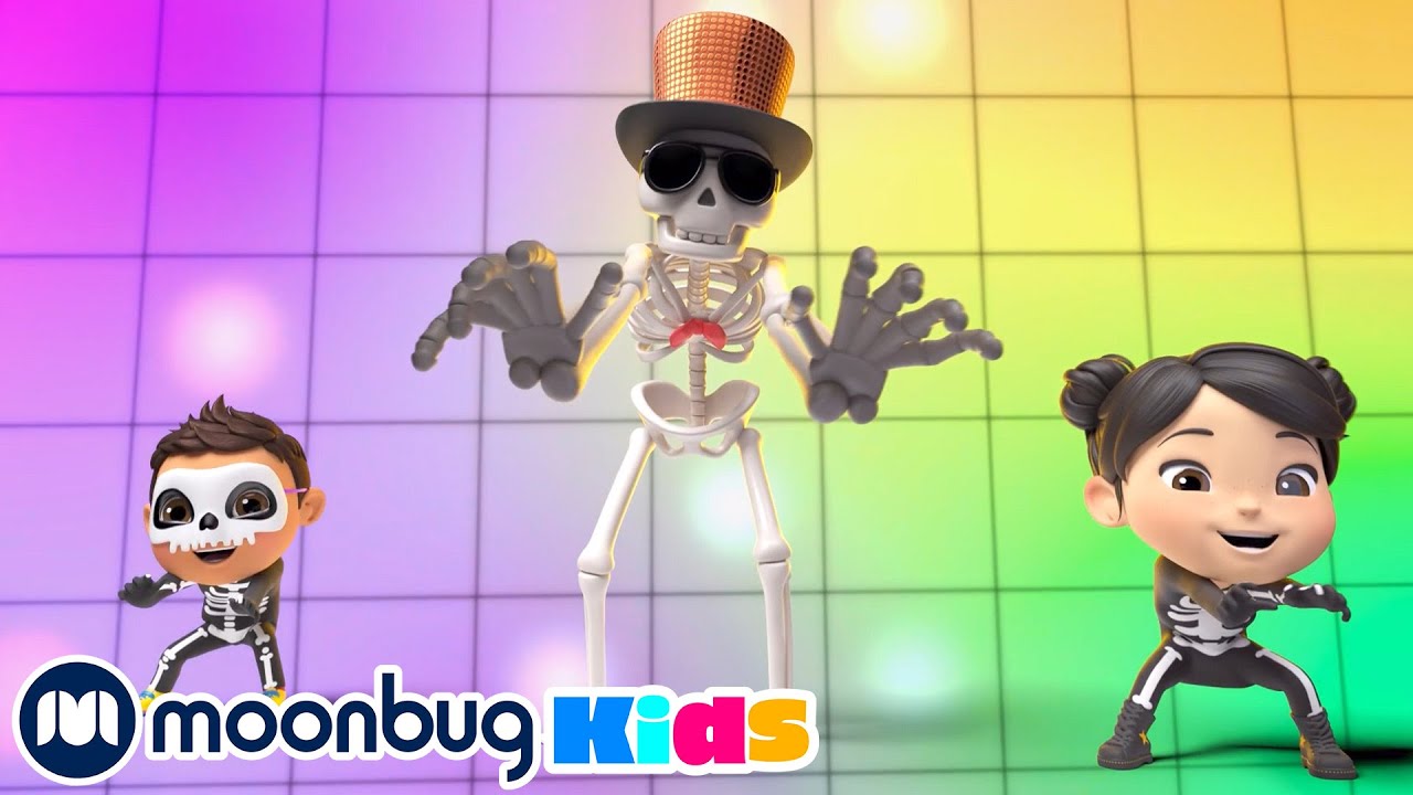 Do The Skeleton Dance - Halloween! | Cartoons Kids Songs | Moonbug Kids ...