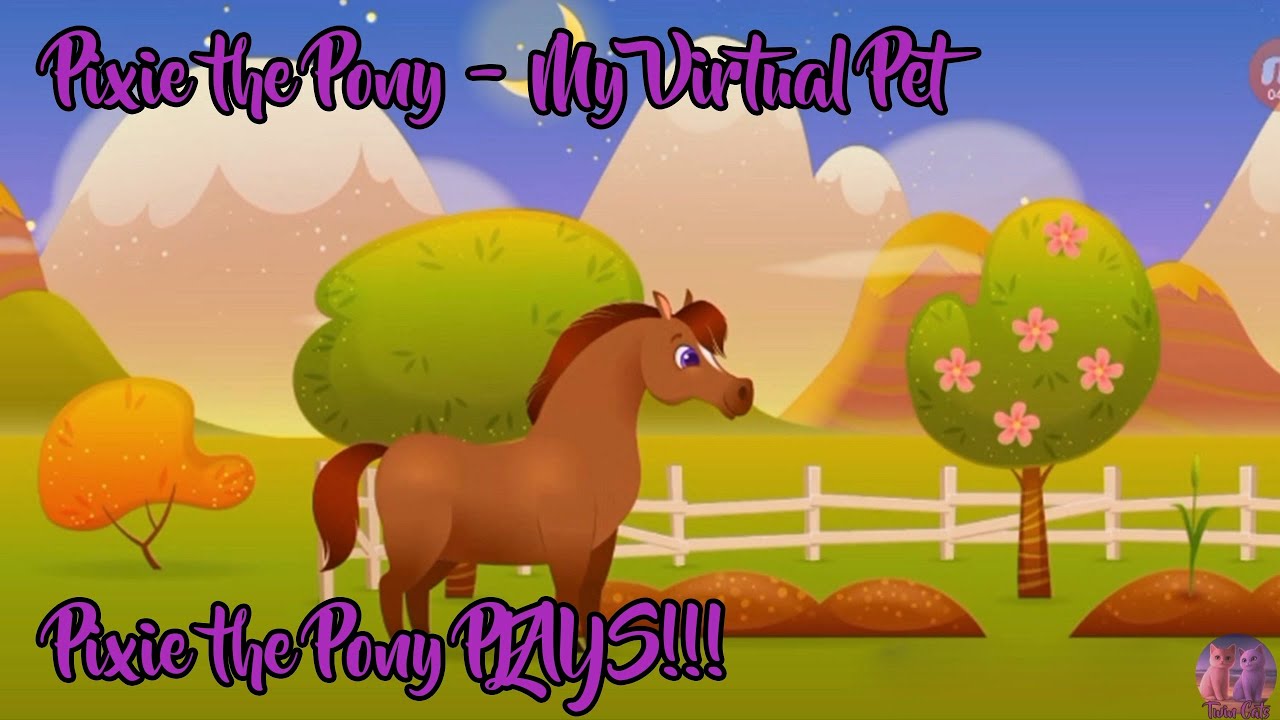Pixie the Pony - My Virtual Pet | Pixie the Pony PLAYS!!! - YouTube