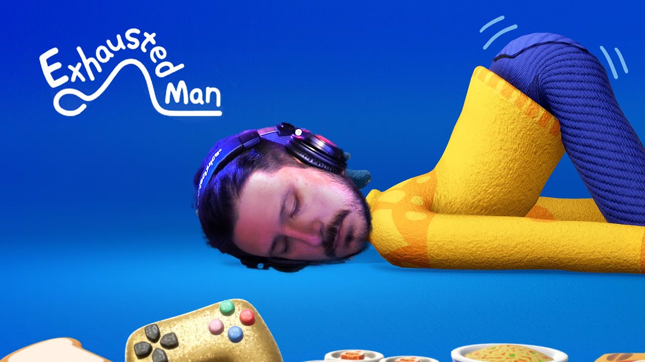 The most exhausting game ever! | Exhausted Man - YouTube