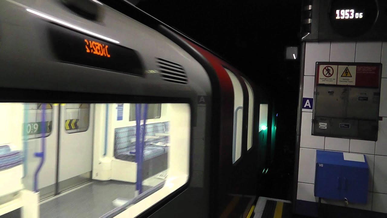 Victoria Line 2009TS 11033 Departing Victoria (With a Driver Whistle ...