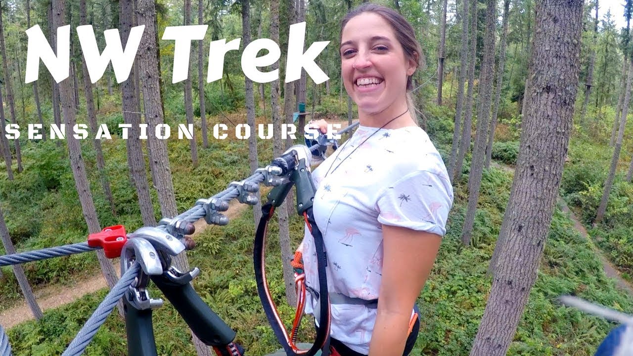 Sensation Zip Line Course: Northwest Trek | GoPro, 4K - YouTube