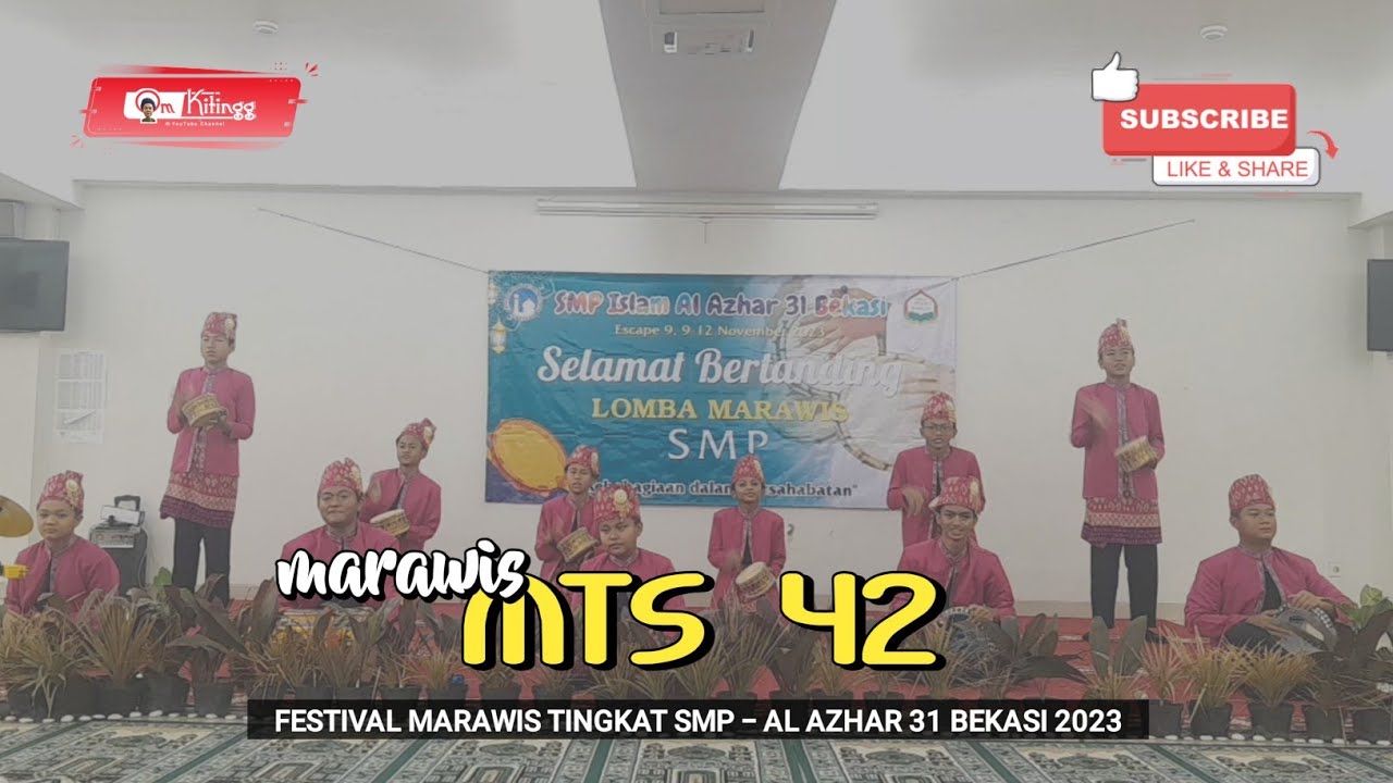 MARAWIS MTS 42 || FESTIVAL MARAWIS TINGKAT SMP - AL AZHAR 31 BEKASI ...