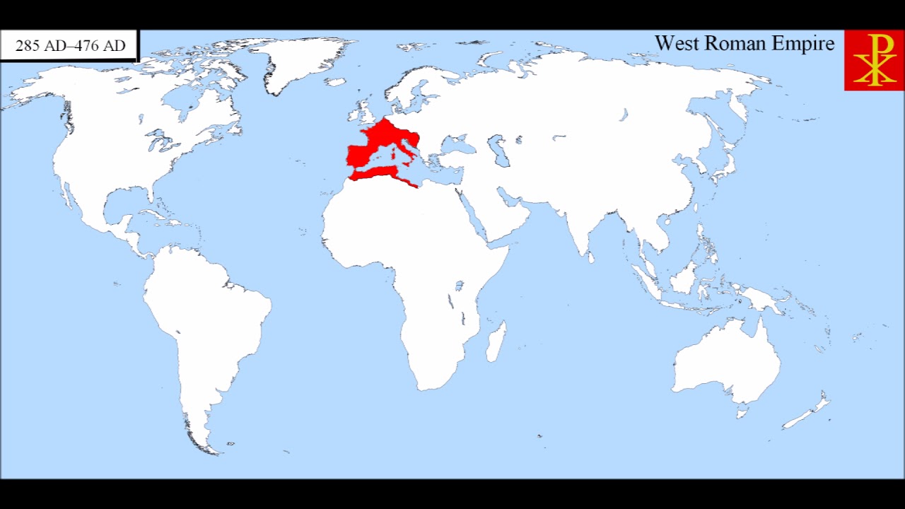 Roman Empire Evolution Map - YouTube