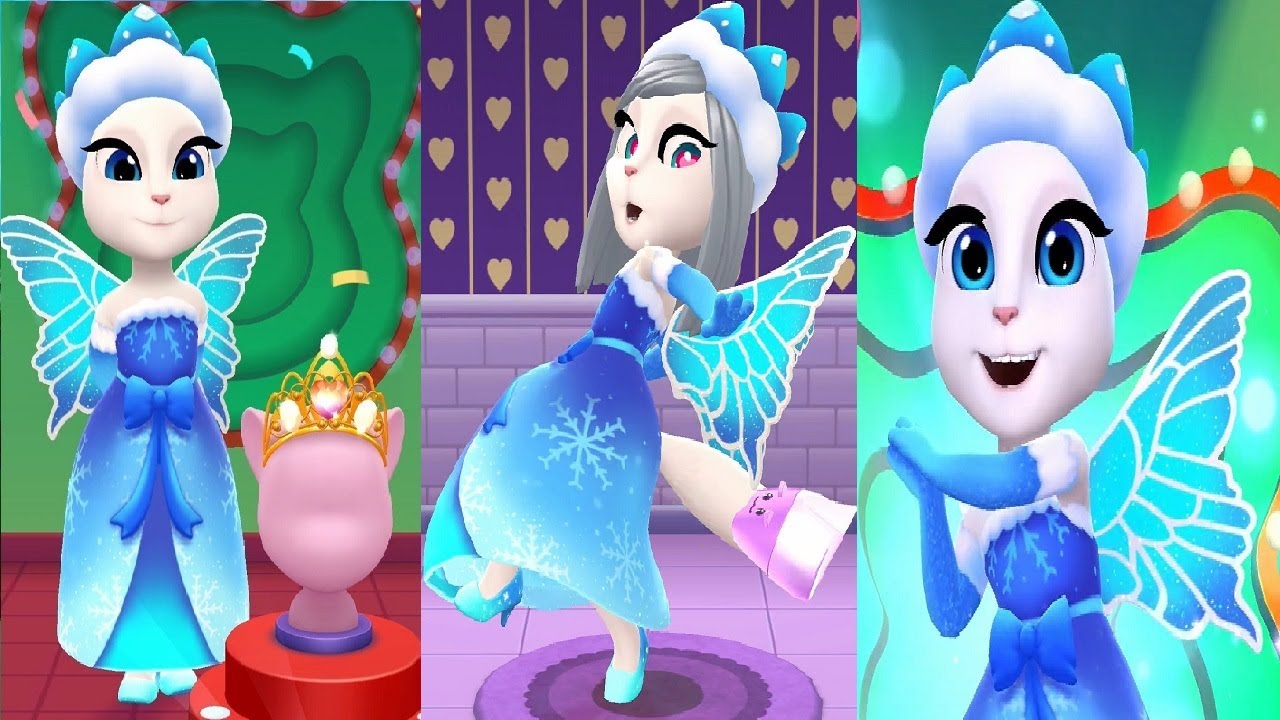 My Talking Angela 2 New Update Christmas 2022 Android iOS Gameplay HD ...