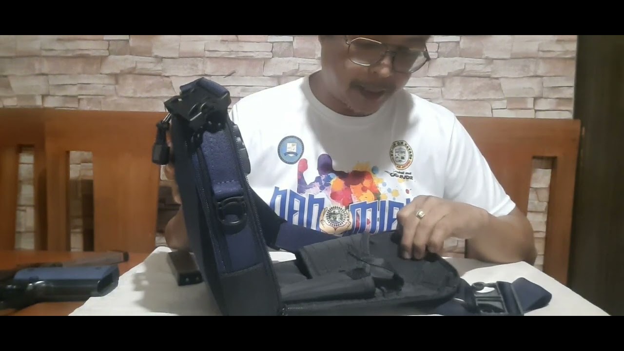 concealed carry and quick draw bag review.. - YouTube