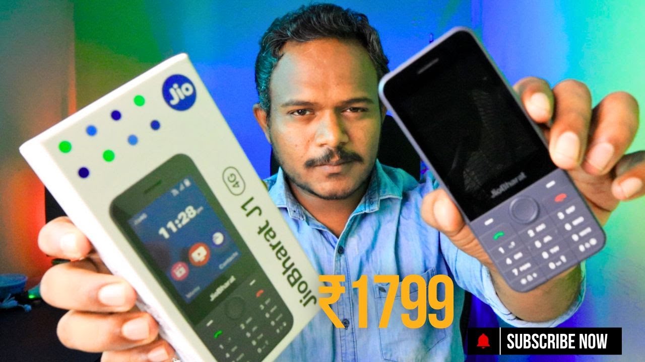 ரூ 1799 க்கு 4ஜி போன்! Jio Bharat J1 4g review in tamil_Best 4g keypad phone under 2000 - YouTube