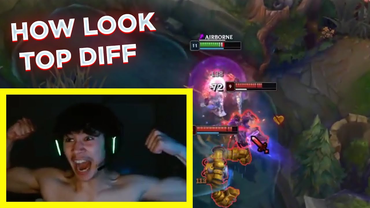 HOW LOOK TOP DIFF....LoL Daily 39 - YouTube