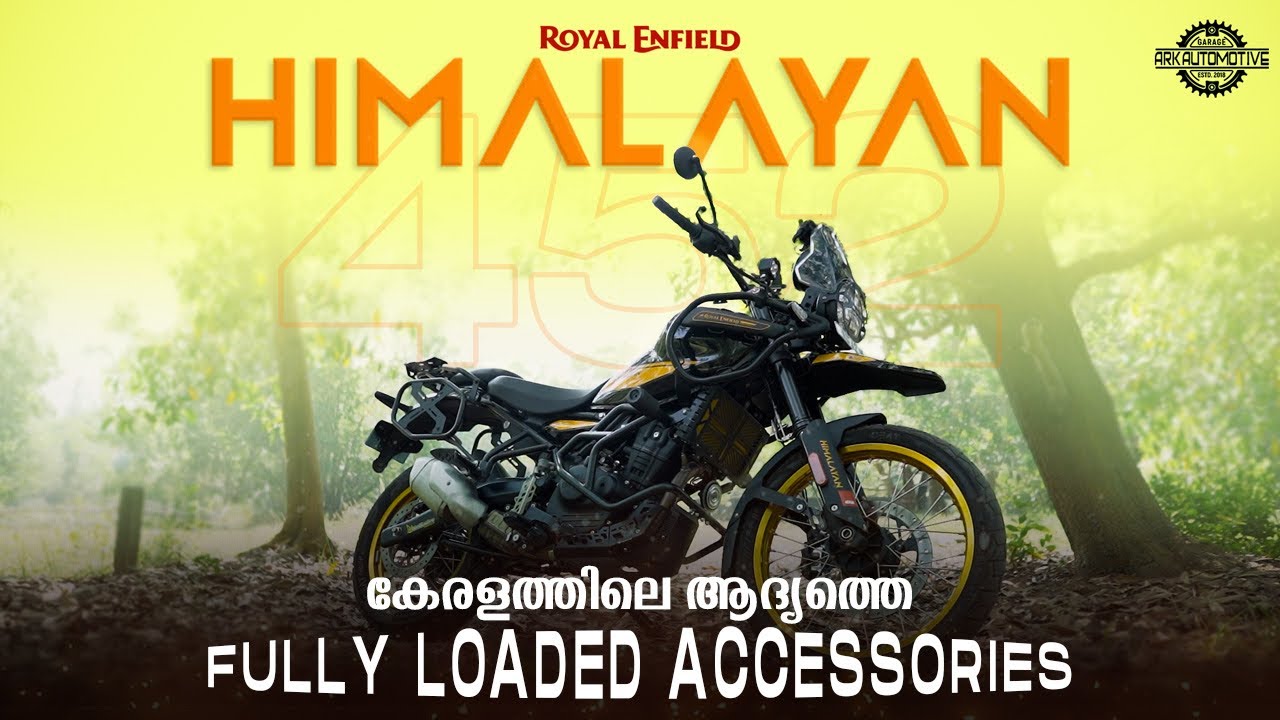 New Himalayan 452 Fully Loaded Accessories - YouTube