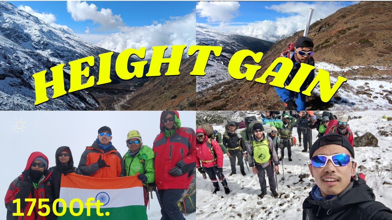 Height Gain to Mt.ALD Peak | Peak Day 17500ft. 🥳 | Adventure Fudge ...