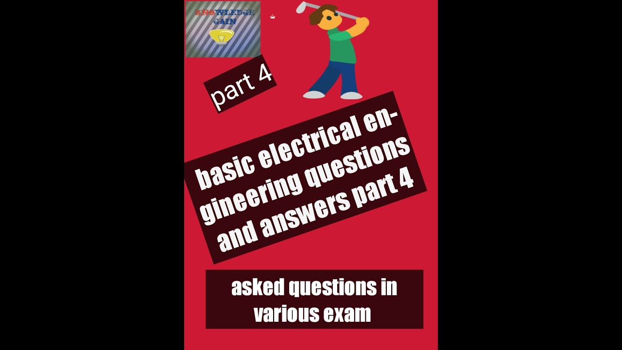 Basic electrical engineering questions and answers part 4 - YouTube