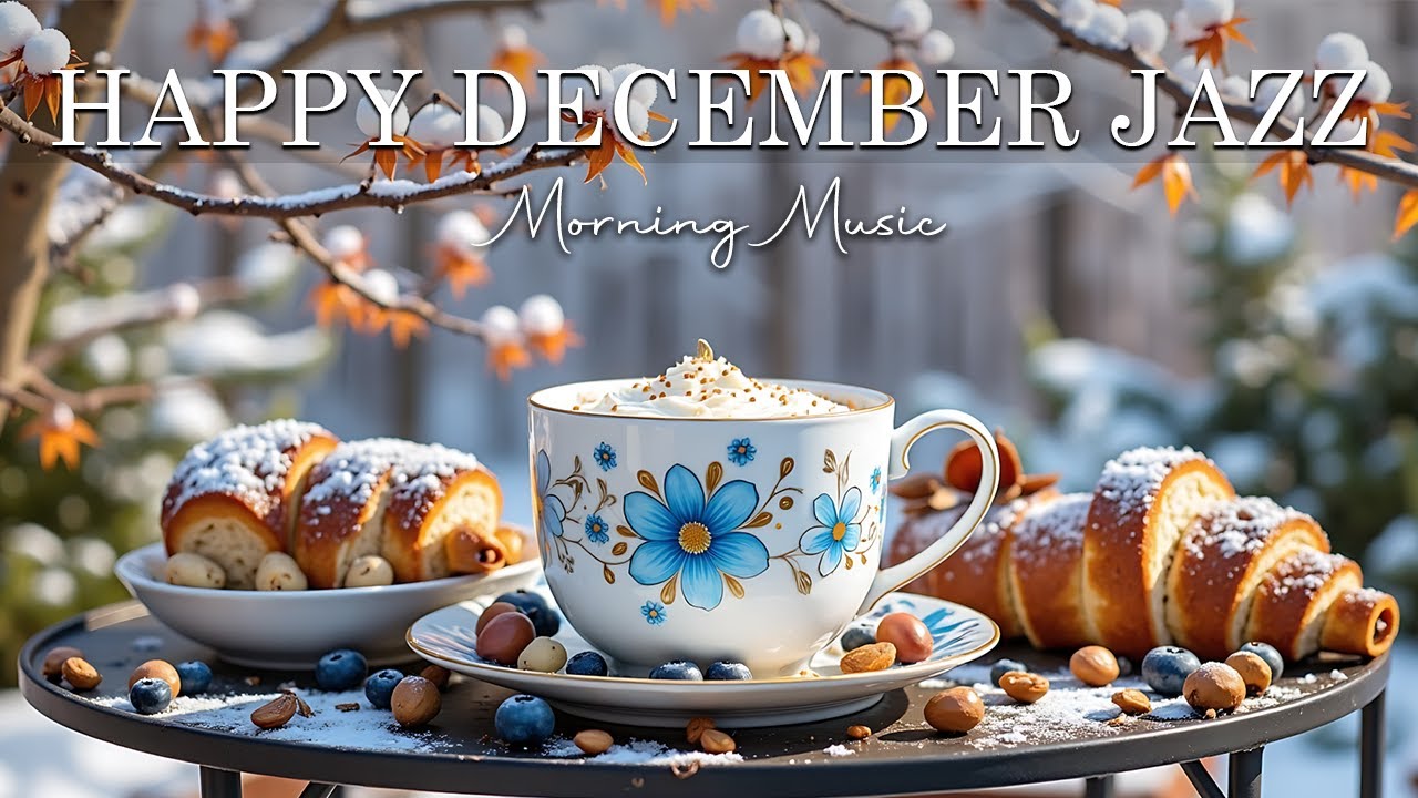 Sweet Winter Jazz ⛄ Happy December Cafe Jazz Music and Elegant Bossa ...