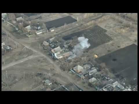 Javelin ATGM striking a Russian BTR 82A