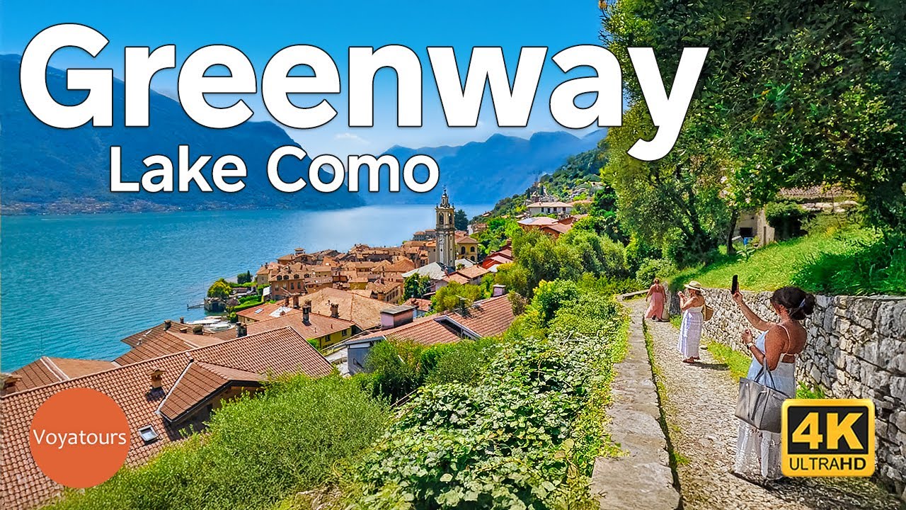 Greenway - Lake Como's Most Beautiful Walk (Spectacular Views!) - 4K ...