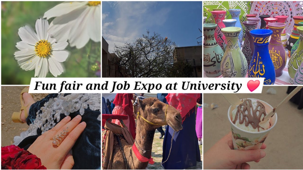 University Fun Fair and Job Expo | Funfair | University Life ...