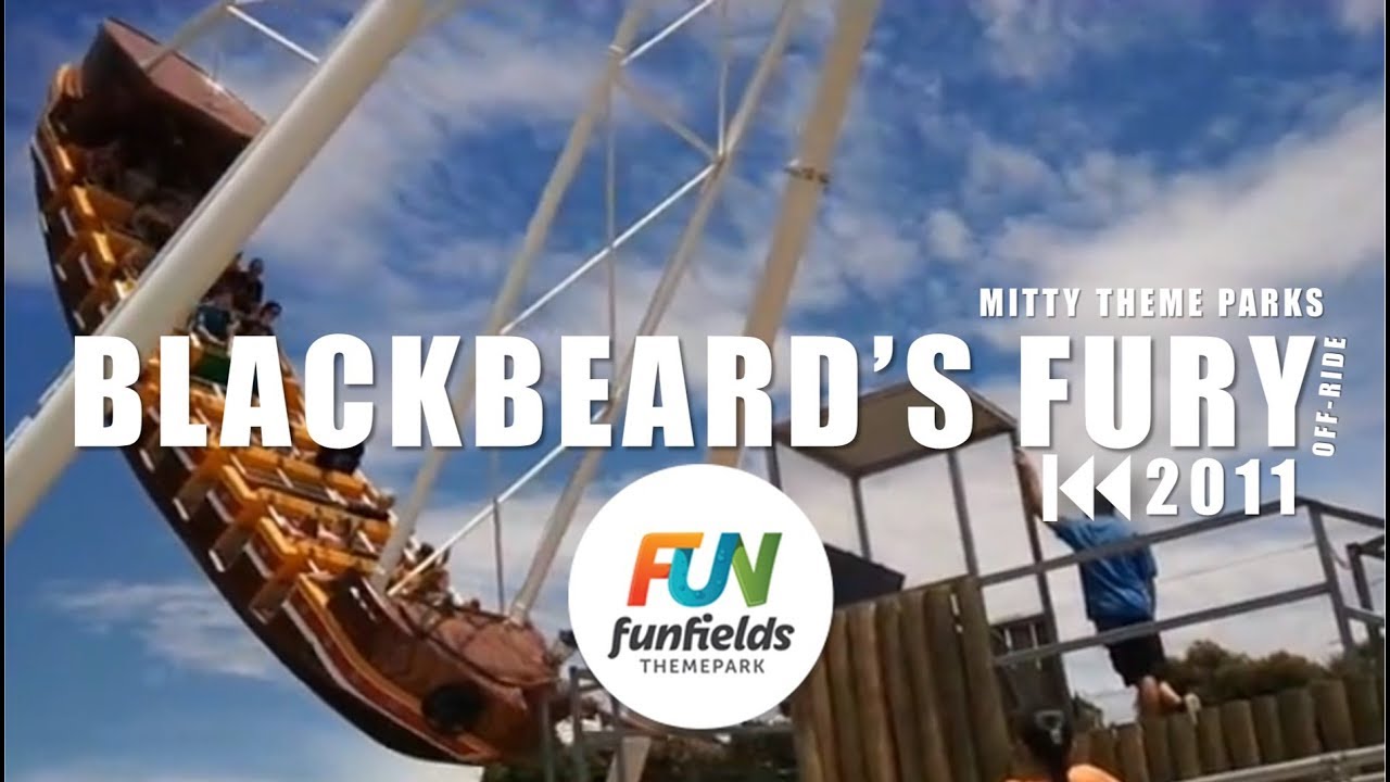Blackbeard's Fury -Off ride- Funfields - YouTube