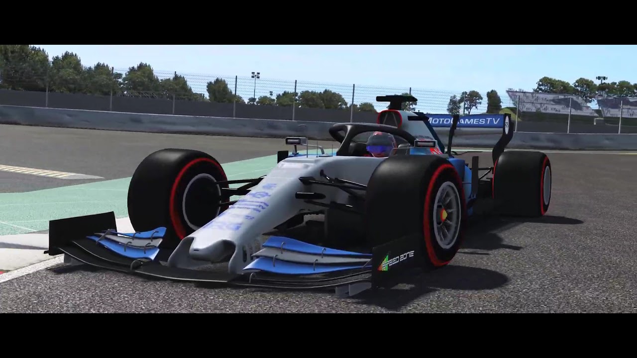 IRG Formula 2020 - new tyre model flex - rFactor 2 - test (short ...