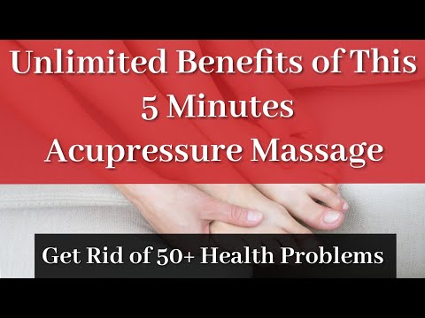 50 top reasons to massage your foot everyday before sleeping | 5 Minutes Miraculous Foot Acupressure