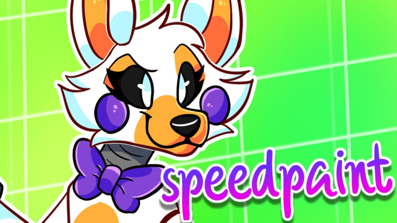 lolbit - speedpaint - YouTube